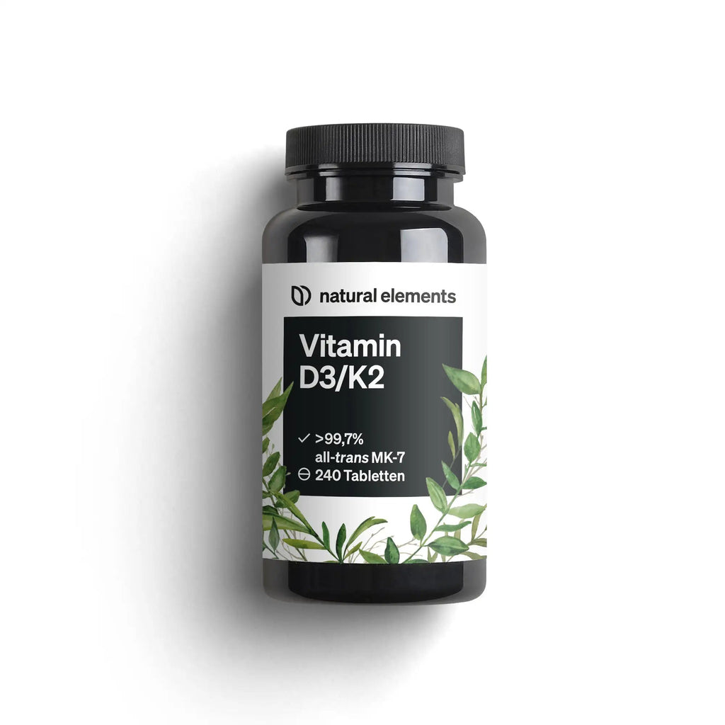 Vitamin D3/K2 - 2000 I.E. Tabletten – natural elements